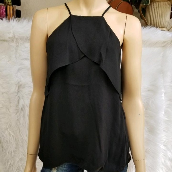 Naked Zebra | Tops | Brand New Black Spaghetti Strap Top | Poshmark